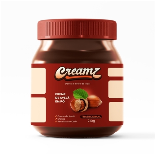 Creamz | Criação de Logo e Rótulo Para Alimentos & Bebidas