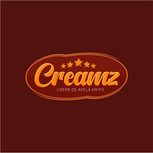 Creamz | Criação de Logo e Rótulo Para Alimentos & Bebidas