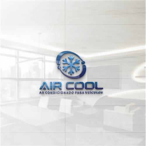 Air Cool Ar Condicionado para Veículos | Criação de Logo Para Autom...
