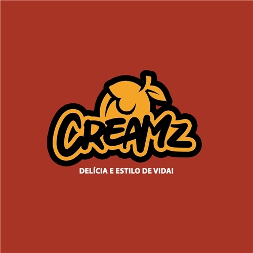 Creamz | Criação de Logo e Rótulo Para Alimentos & Bebidas
