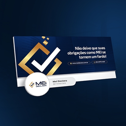MEI Declara | Criação de Kit com 6 Layouts de Post para Redes Socia...