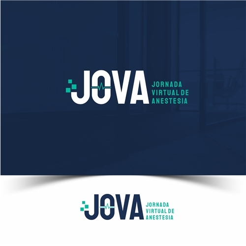 Jornada Virtual de Anestesia - JOVA | Criação de Logo Para Saúde