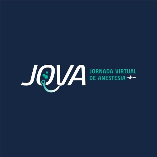 Jornada Virtual de Anestesia - JOVA | Criação de Logo Para Saúde