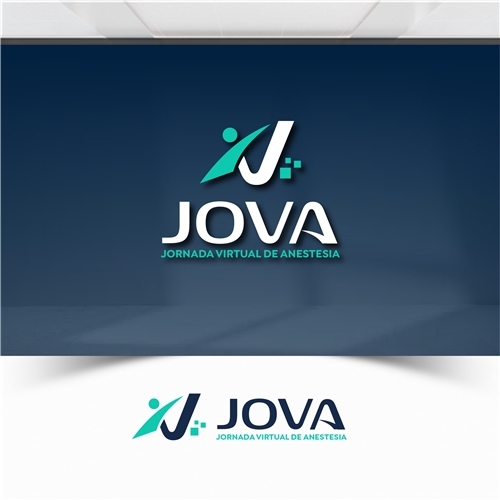 Jornada Virtual de Anestesia - JOVA | Criação de Logo Para Saúde
