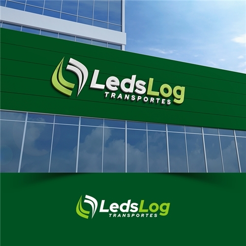 Leds Log Transportes | Criação de Logo Para Logística, Entrega & Ar...