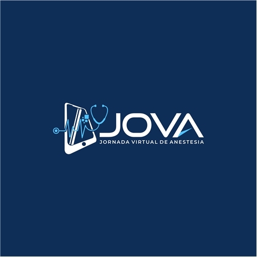 Jornada Virtual de Anestesia - JOVA | Criação de Logo Para Saúde