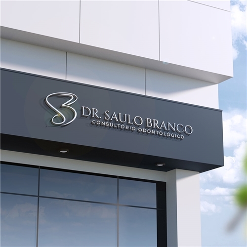Dr. Saulo Branco - Odontologia Reconstrutiva | Criação de Logo