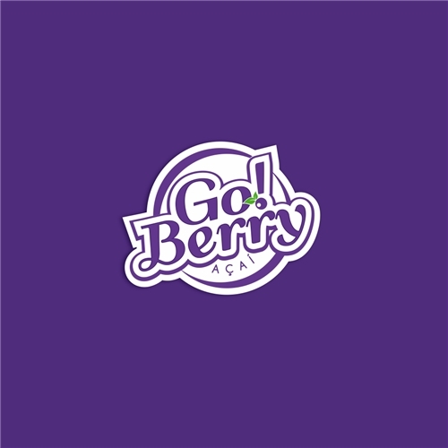 Go! Berry Açai | Criação de Logo Para Alimentos & Bebidas