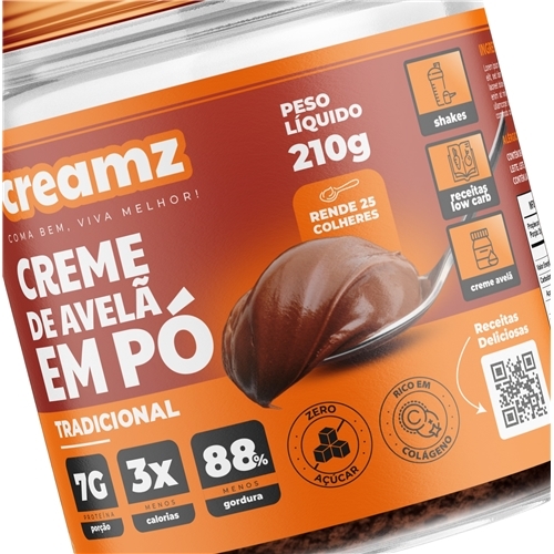 Creamz | Criação de Logo e Rótulo Para Alimentos & Bebidas