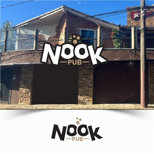 Nook pub | Criação de Logo Para Alimentos & Bebidas