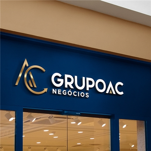 Grupo AC Negócios | Criação de Logo Para Consultoria de Negócios