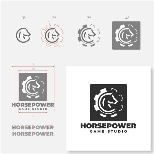 HorsePower Studio | Criação de Logo Para Automotivo