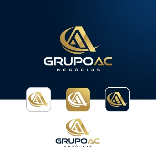 Grupo AC Negócios | Criação de Logo Para Consultoria de Negócios