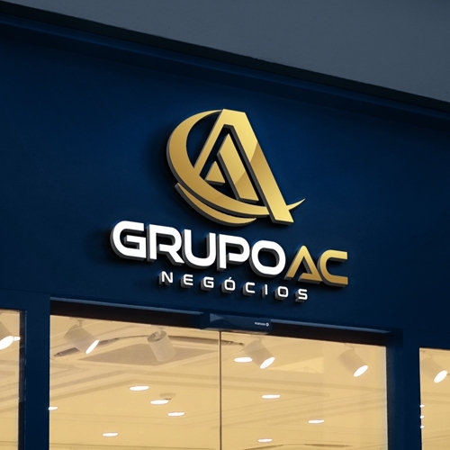 Grupo AC Negócios | Criação de Logo Para Consultoria de Negócios
