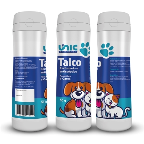 Unic Pharma Vet | Criação de Layout de Rótulo Familia - até 5 layou...