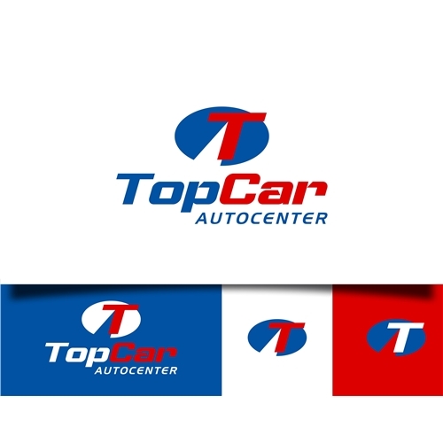 Top car auto center | Criação de Logo Para Automotivo