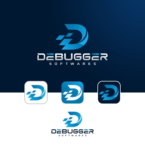 Debugger | Criação de Logo e Papelaria (6 itens) Para Tecnologia