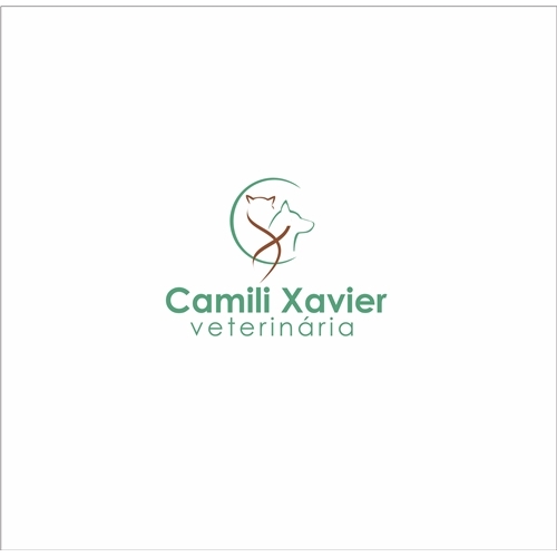 Camili Xavier Veterinária | Criação de Logo e Papelaria (6 itens) P...