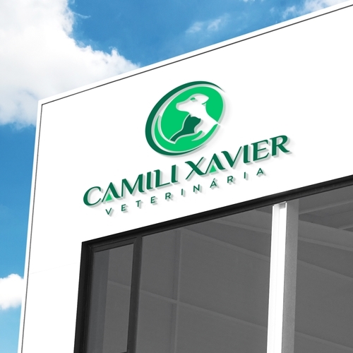 Camili Xavier Veterinária | Criação de Logo e Papelaria (6 itens) P...