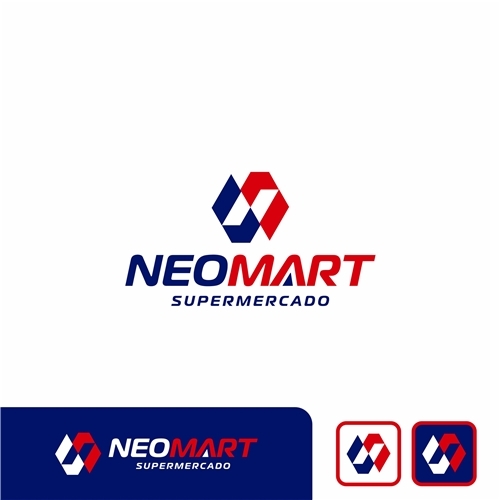 Supermercado Neomart | Criação de Logo Para Alimentos & Bebidas