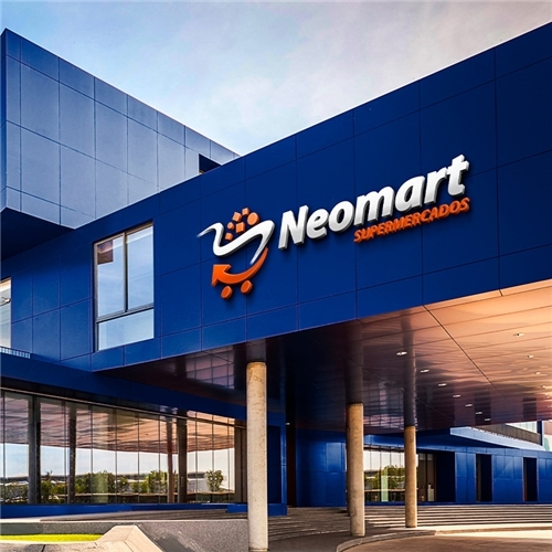 Supermercado Neomart | Criação de Logo Para Alimentos & Bebidas