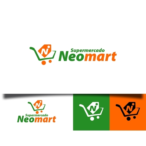 Supermercado Neomart | Criação de Logo Para Alimentos & Bebidas