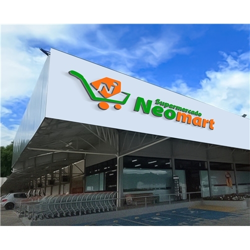 Supermercado Neomart | Criação de Logo Para Alimentos & Bebidas