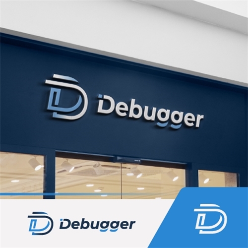 Debugger | Criação de Logo e Papelaria (6 itens) Para Tecnologia