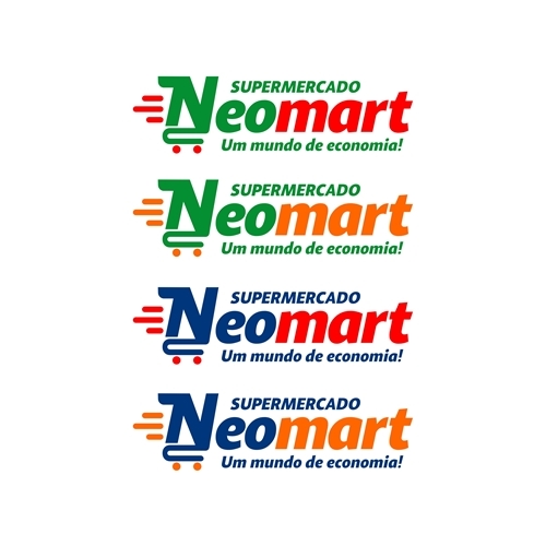 Supermercado Neomart | Criação de Logo Para Alimentos & Bebidas