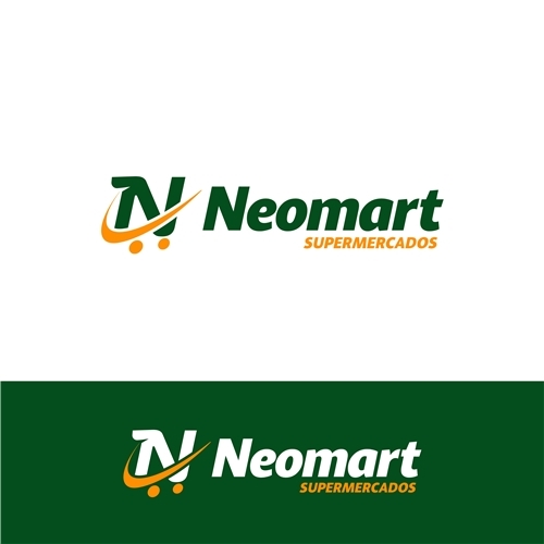 Supermercado Neomart | Criação de Logo Para Alimentos & Bebidas
