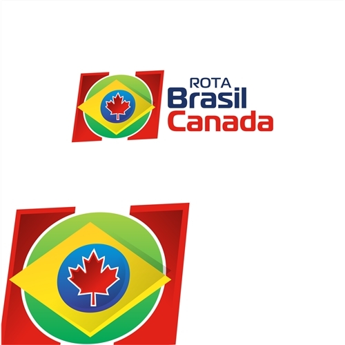 Logo para Rota Brasil Canadá | at4design 6567013