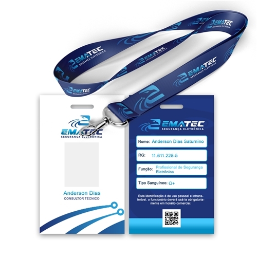 Ematec Segurança Eletrônica | Criação de Logo e Papelaria (6 itens)...