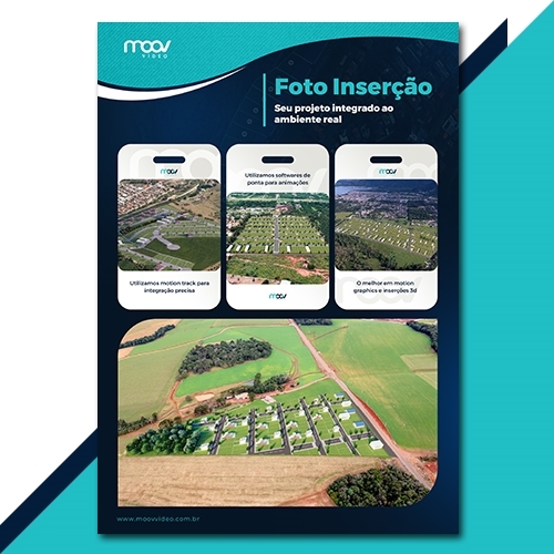 Moov Vídeo | Criação de Folder Para Marketing & Comunicação