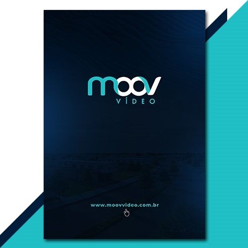 Moov Vídeo | Criação de Folder Para Marketing & Comunicação