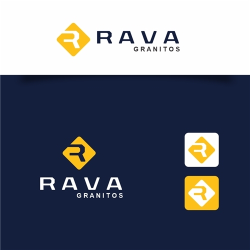 Rava Granitos | Criação de Logo + Manual Básico Para Construção & E...
