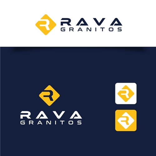Rava Granitos | Criação de Logo + Manual Básico Para Construção & E...