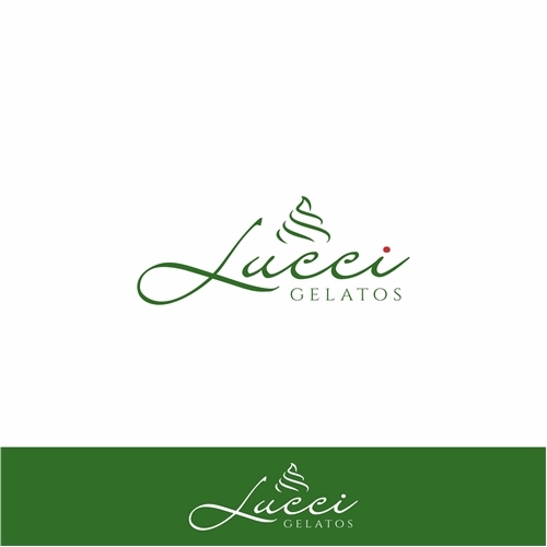 LUCCI GELATOS | Criação de Logo Para Alimentos & Bebidas