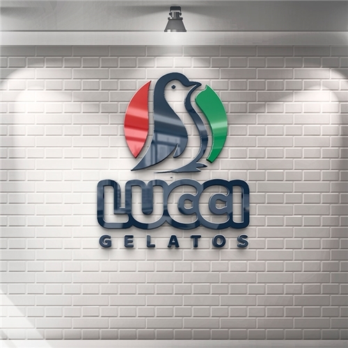 LUCCI GELATOS | Criação de Logo Para Alimentos & Bebidas