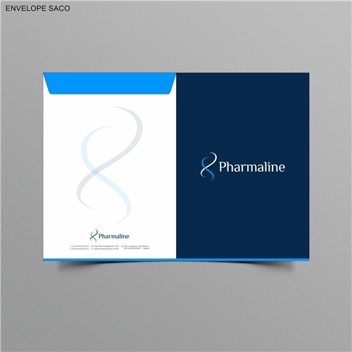 Pharmaline Distribuidora de Medicamentos | Criação de Logo e Papel...