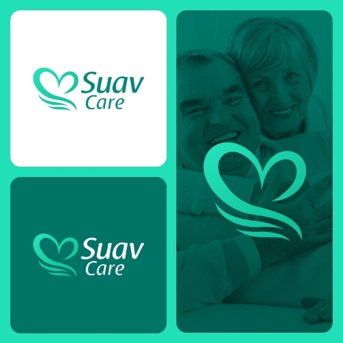 SUAV CARE | Criação de Logo Para Saúde & Nutrição
