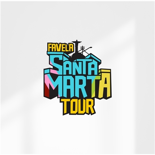 Favela Santa Marta Tour | Criação de Logo Para Viagens & Lazer