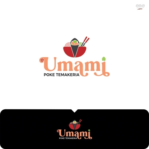 Logo + Papelaria + Manu.. para UMAMI POKE TEMAK.. | :: AgaDe.. 6668904