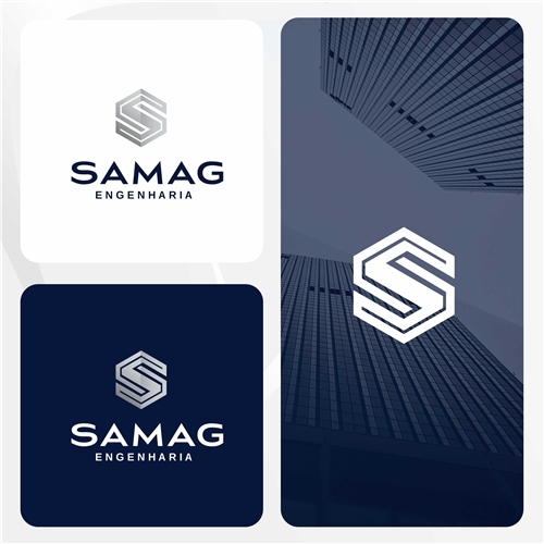 samag Engenharia | Criação de Logo Para Construção & Engenharia