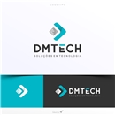 DMTECH - Soluções em Tecnologia | Criação de Logo Para Tecnologia