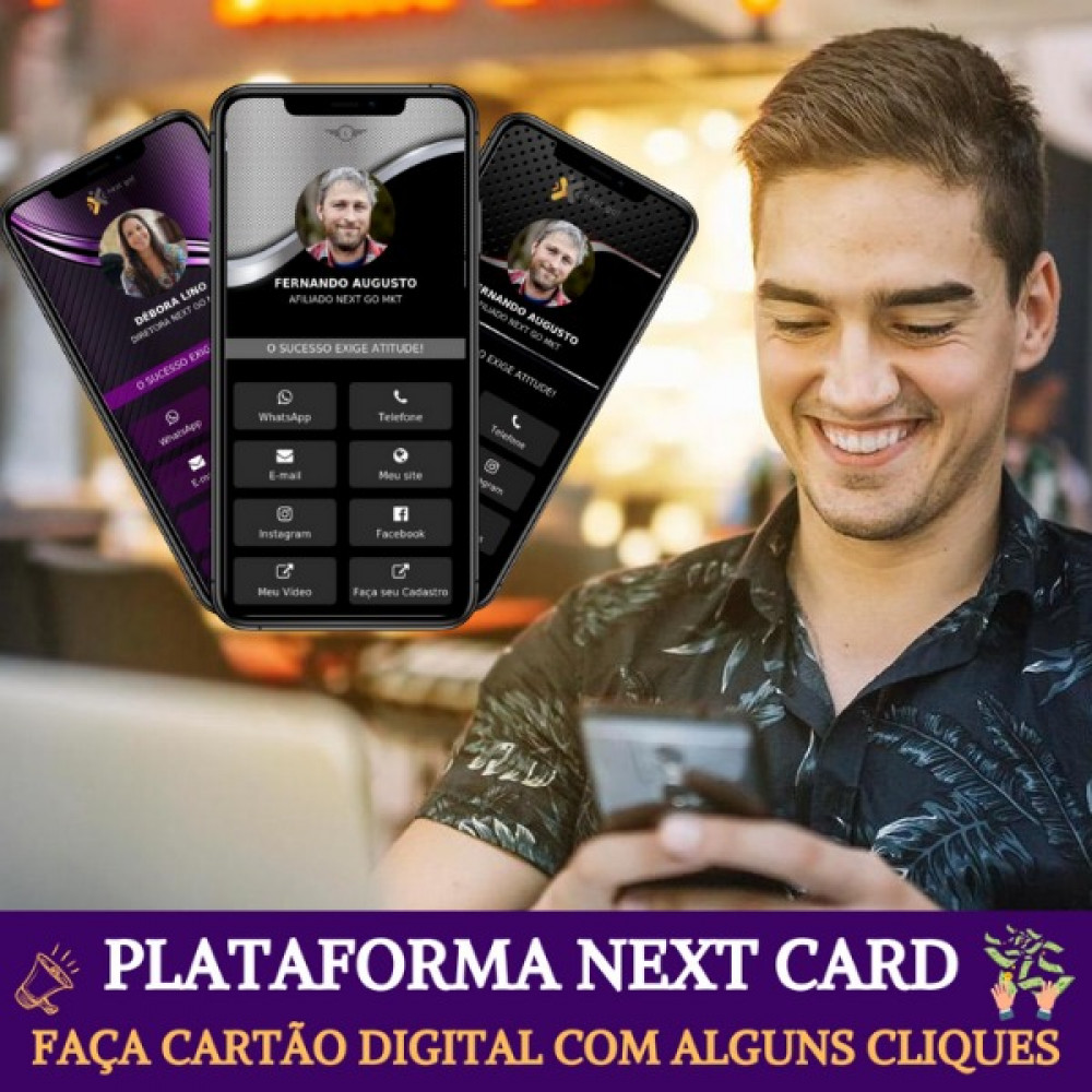Acesso 1 ano Ilimitado a Plataforma Next Card