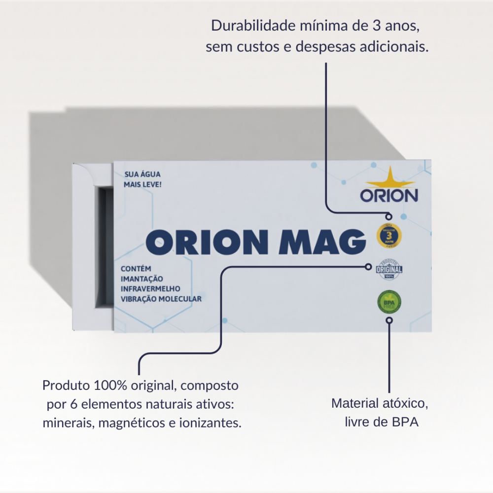 Orion Mag - Energizador e Ionizador