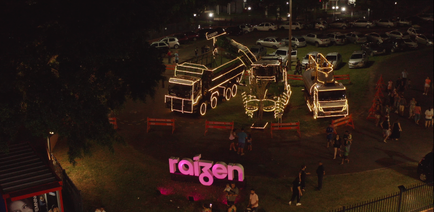 Raízen | Raízen ilumina Natal Barra Magia e apresenta atrações especiais