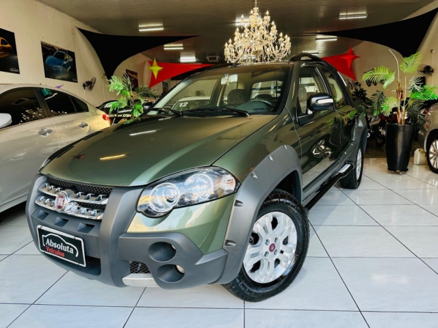 Fiat Strada Adventure 1.8 8V (flex) (cab. dupla) - 10/10 - Absoluta ...