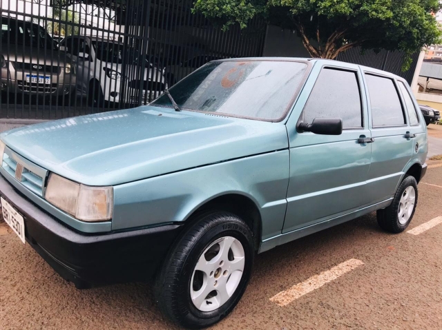 Folhacar - 1994 - Fiat Uno Mille Eletronic 1.0 - Cambe