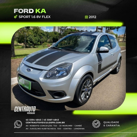 Folhacar - 2011 - Ford Ka Hatch 1.6 Sport (Flex) - Londrina